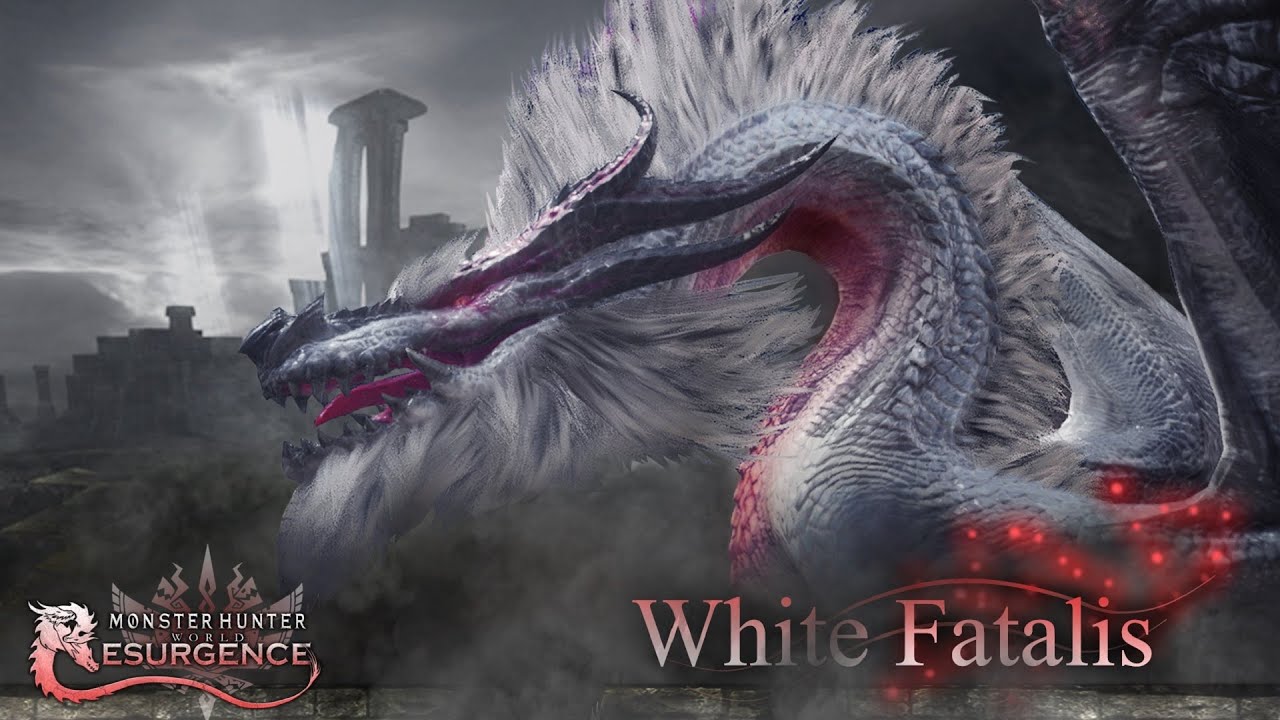 MHWResurgence - White Fatalis weapon showcase (PC only MOD) - YouTube