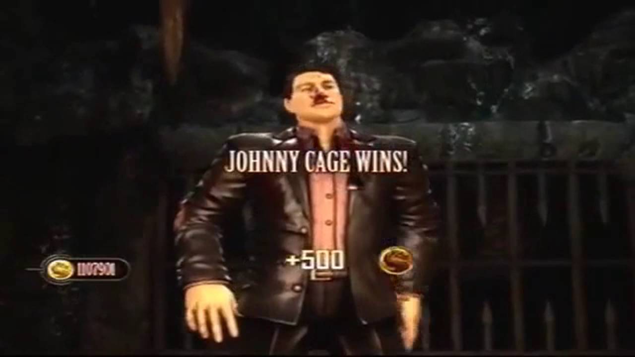Johnny Cage wins - YouTube