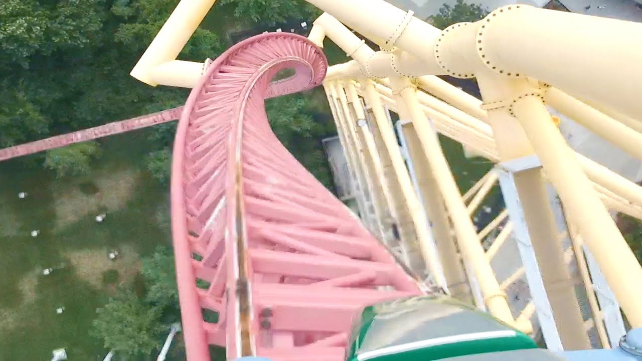 *Now Top Thrill 2* Top Thrill Dragster HD-POV Cedar Point Front Row ...