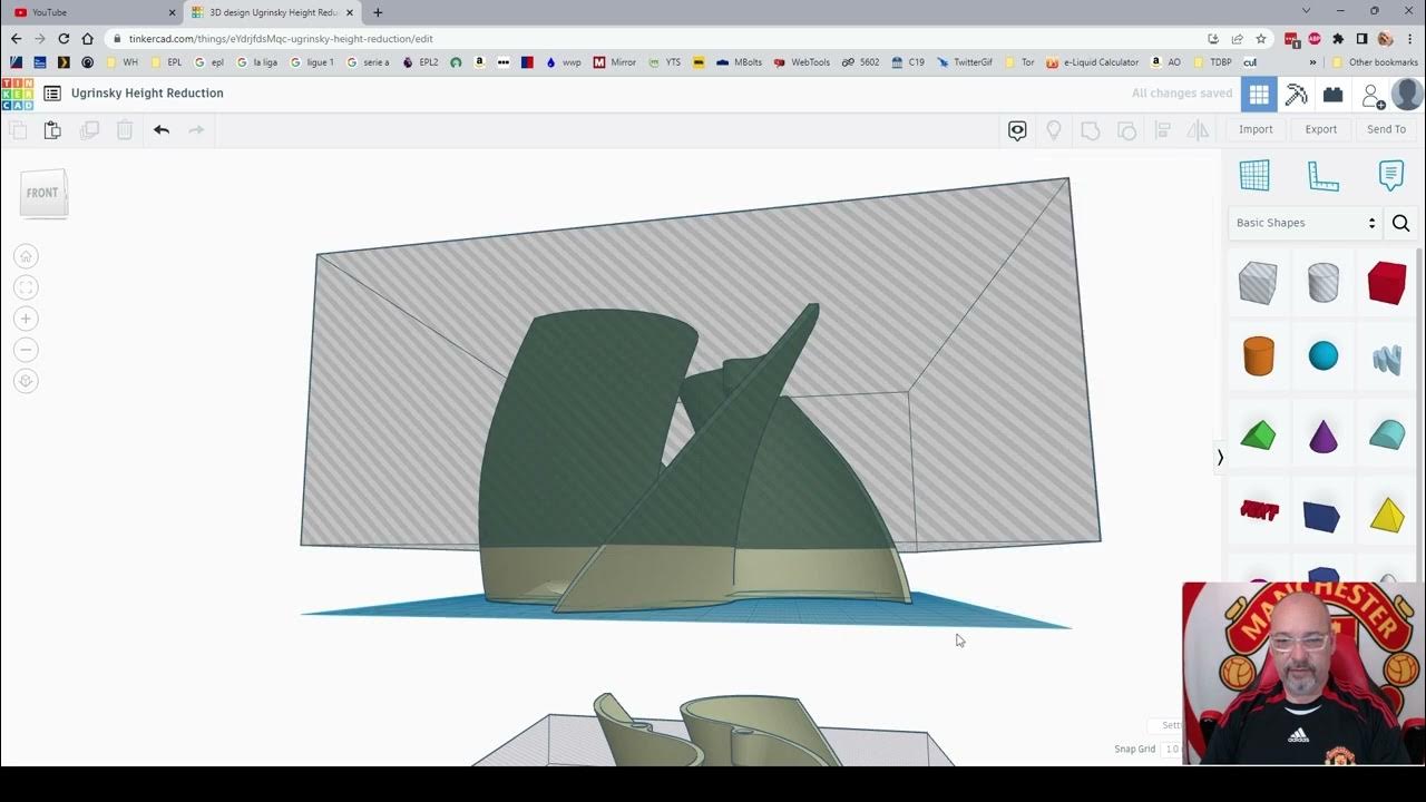1004 Splitting Objects in Tinkercad - YouTube