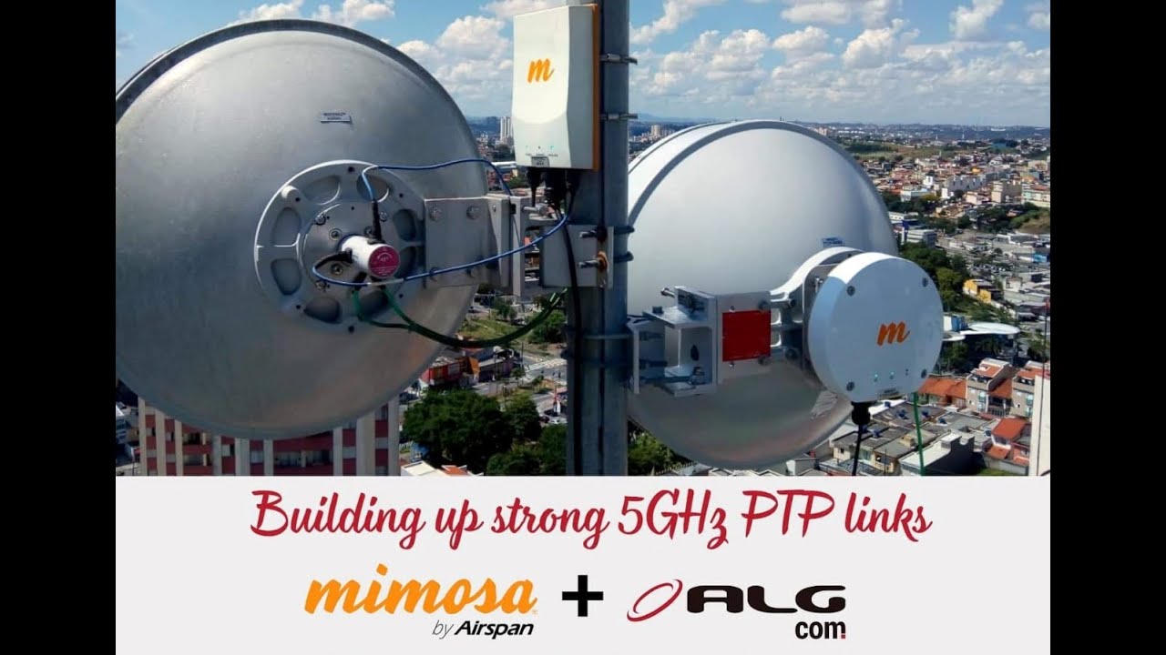 Building Strong 5GhZ PTP & PTMP Links - YouTube