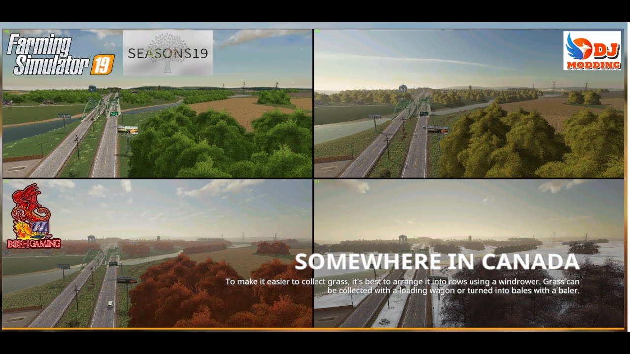 Map Tour | Somewhere in Canada By DJ Modding |Farming Simulator 19 ...