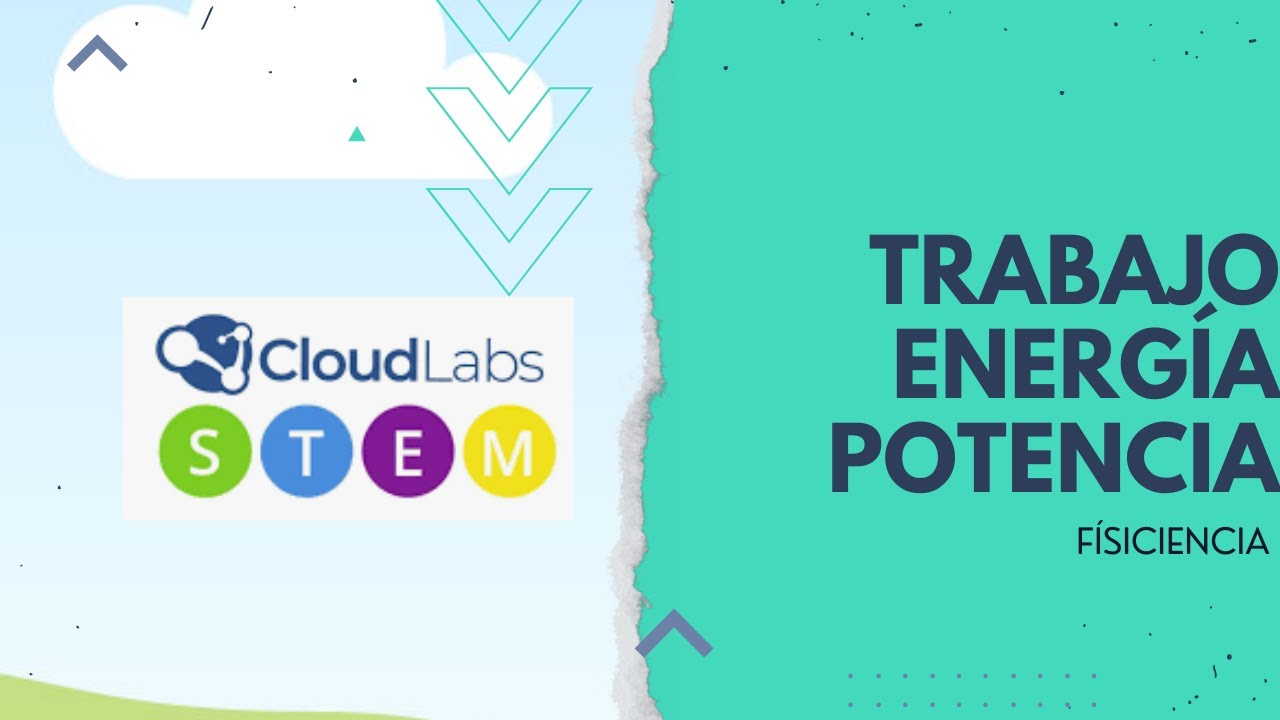 Relación Trabajo, Energía y Potencia -Simulador Cloudlabs - YouTube
