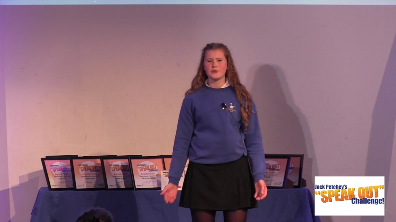 Ellen Slack, Third, Jack Petchey’s “Speak Out” Challenge! Richmond ...