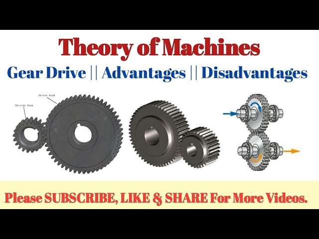 Types Of Gear Drives