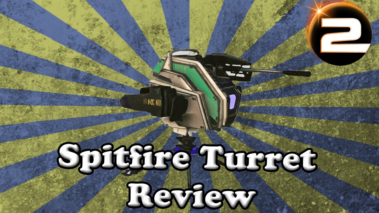Planetside 2 - Short Spitfire Turret Review + Gameplay - YouTube