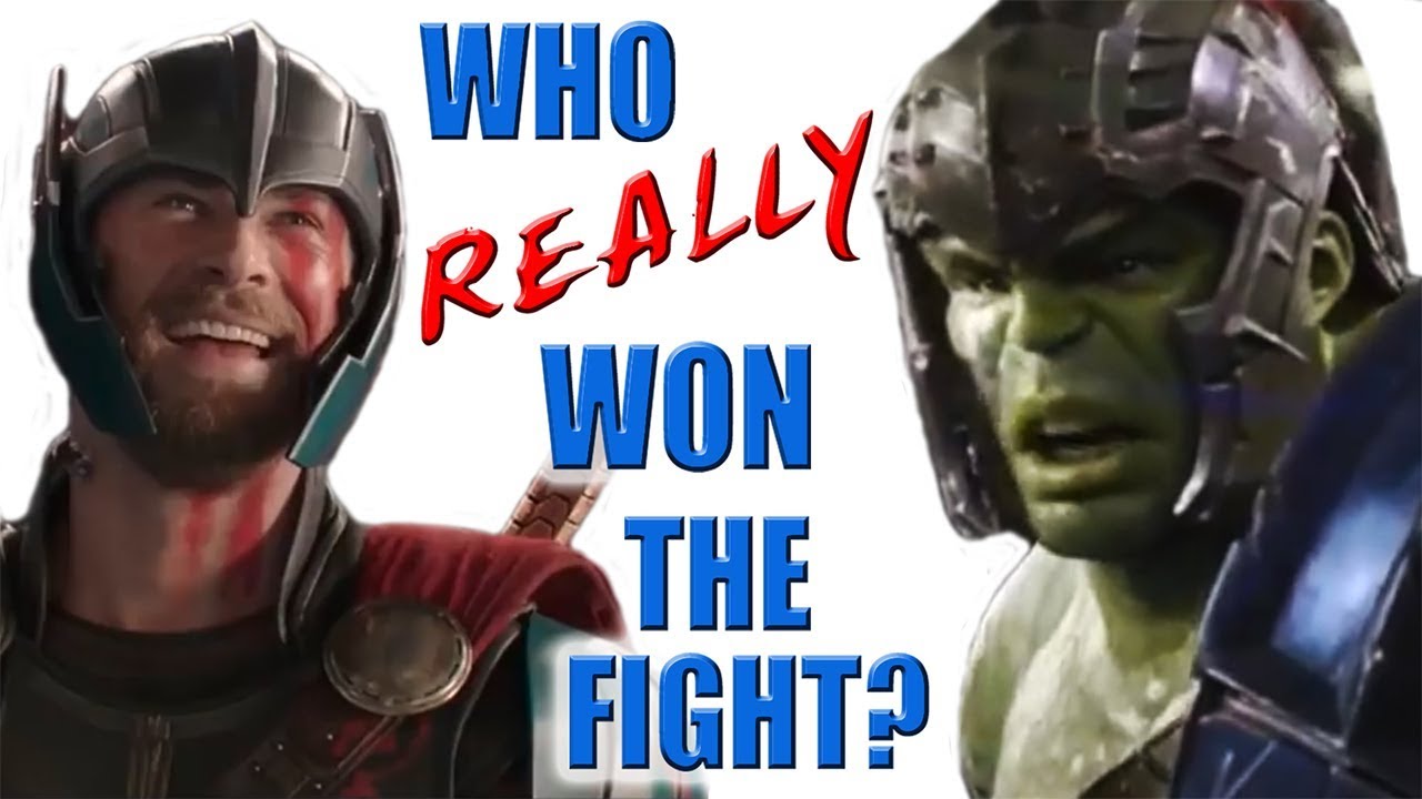 Thor VS Hulk - Who REALLY Won the Fight? - YouTube