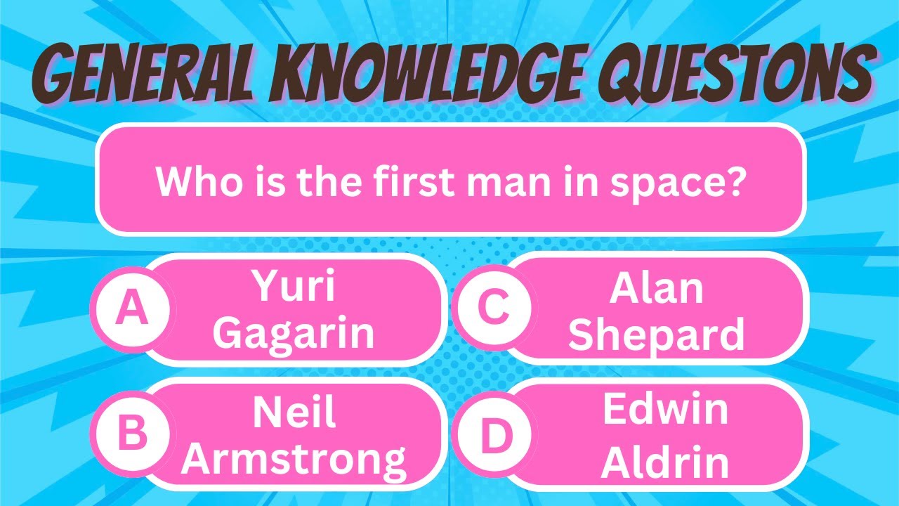 General Knowledge Questions | Test Your Knowledge | Interesting MCQs ...