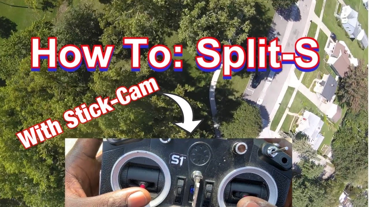 How to: Split-s | With Stick Cam - YouTube