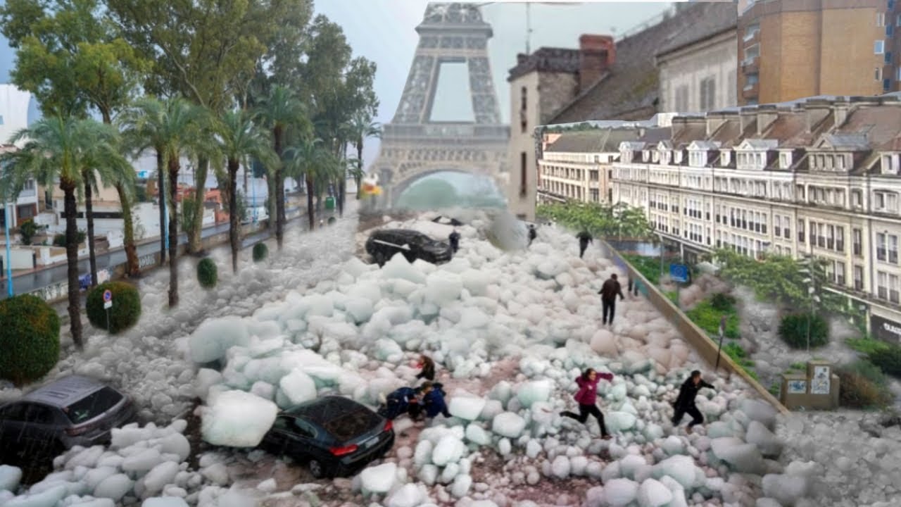 6 Minutes ago, News from France! Severe hail storm damages homes and ...