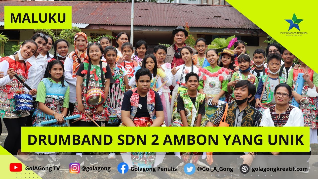 DUTA BACA INDONESIA KAMPANYE MEMBACA DI SD NEGERI 2 AMBON - YouTube