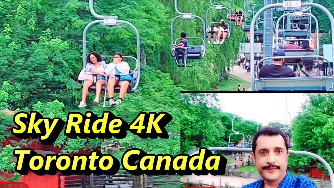 Sky Ride 4K Toronto/Fun Ride the Sky/Aman Vlogs Canada - YouTube