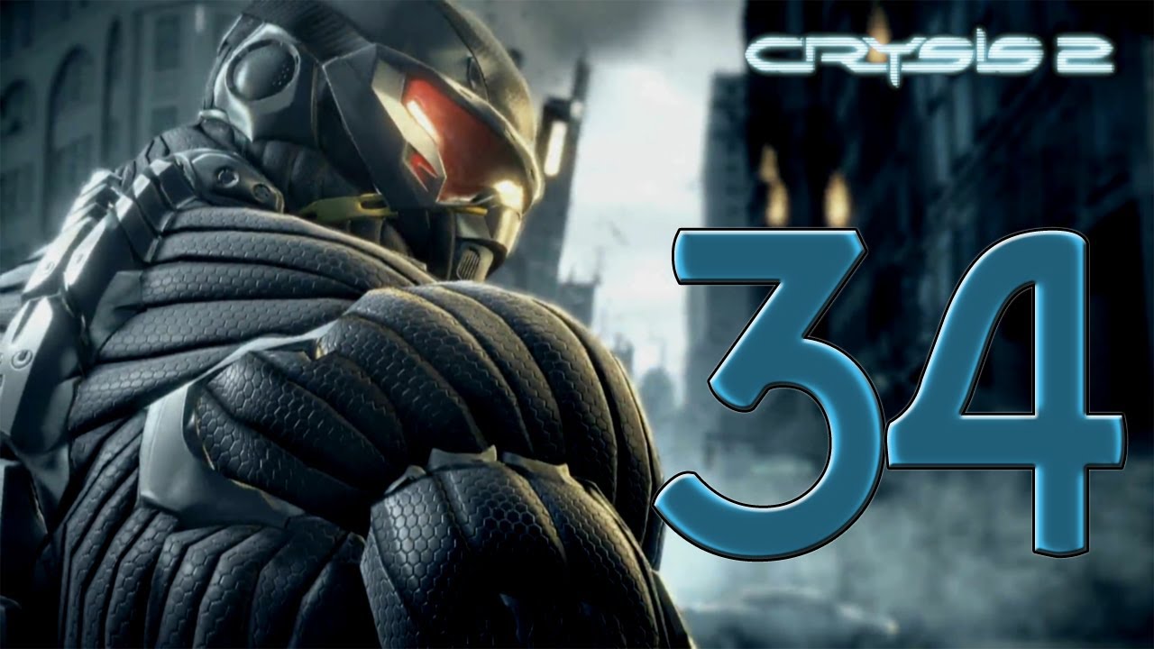 Crysis 2 - Part 34 - BIG FRICKEN ALIEN MONSTER! - W/Commentary - YouTube