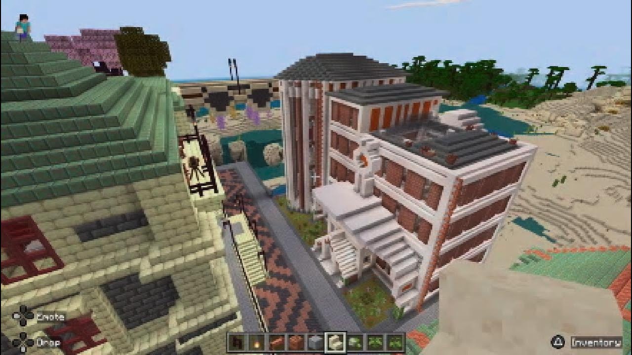 the offices of piltover! Arcane inspired building, Minecraft creative. - YouTube