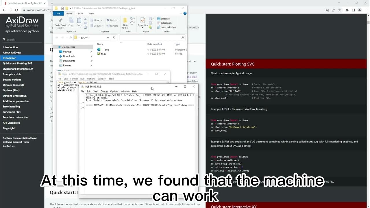 How to set parameters for iDraw 1.0 A3 A4 Pen Plotter Python API? - YouTube