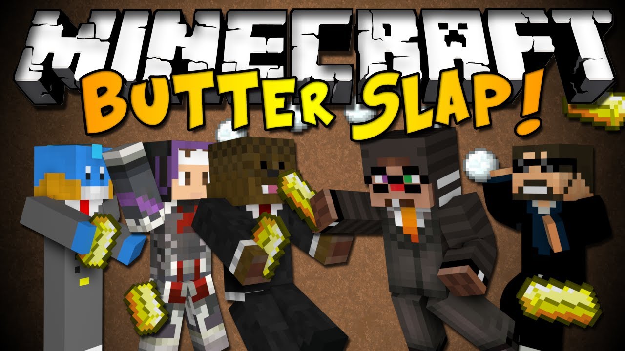 Minecraft Mini-Game: Butter Slap w/ Chim & Friends! (HD) - YouTube