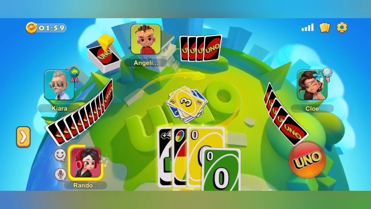 Playing Uno! - YouTube