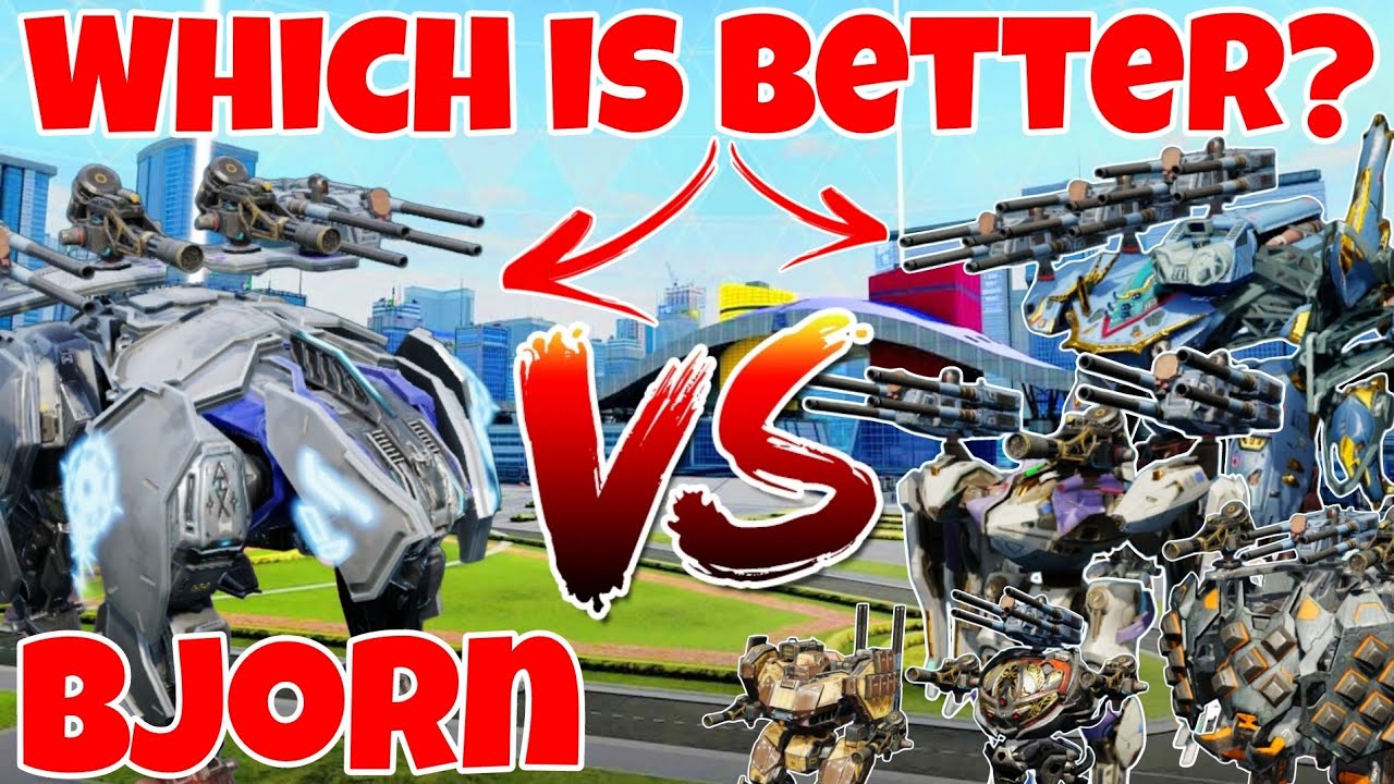 🔥New Bjorn Titan Vs All Titans - Ability Only - No weapons - war robots ...