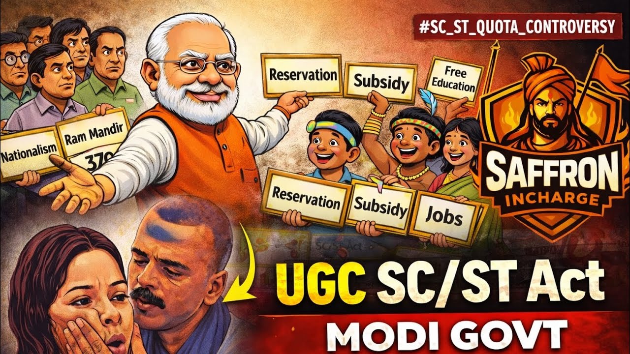 UGC SC/ST Act Explained: समर्थन, विरोध और सच्चाई | Saffron Incharge ...