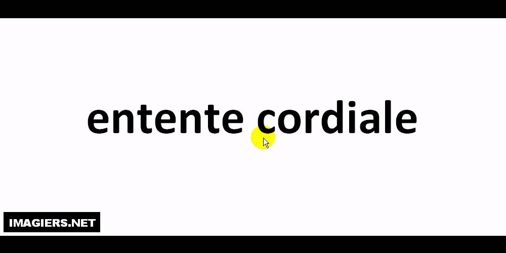 French pronunciation = entente cordiale - YouTube