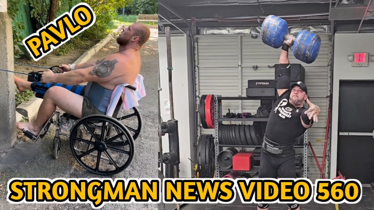STRONGMAN NEWS FT EVAN SINGLETON, IVAN MAKAROV, JULIUS MADDOX, PAVLO ...