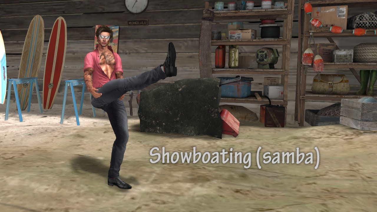 SL - Showboating - samba dance animation for @secondlife - YouTube