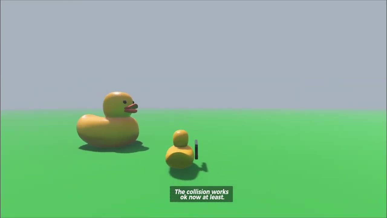 rubber duck with a gun devlog 1 - YouTube