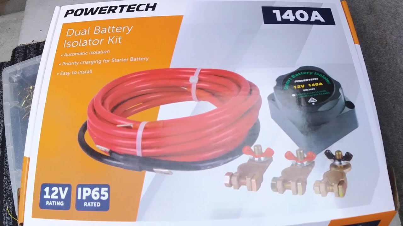 How to install POWERTECH dual battery system. Step by step guide. - YouTube