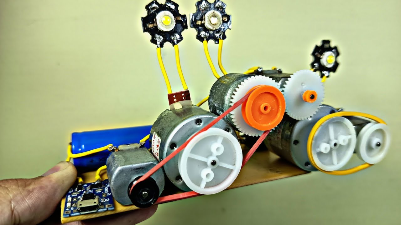HOW TO MAKE A DC MOTOR SO THAT IT CAN BE USED FOR A MINI PROTOTYPE ...
