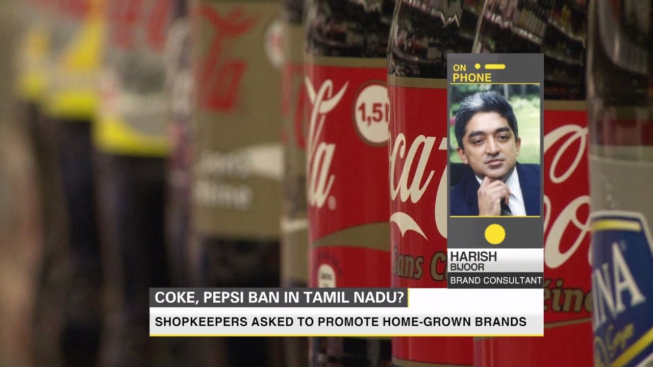 Coke, Pepsi ban in Tamil Nadu? - YouTube