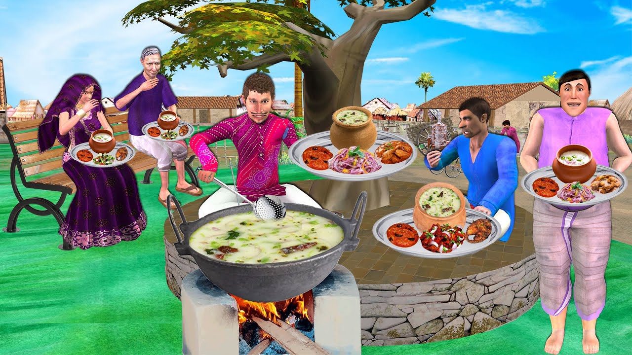 Pakhala Bhata Thali Odisha Famous Street Food Pakhala Bhata Cooking ...