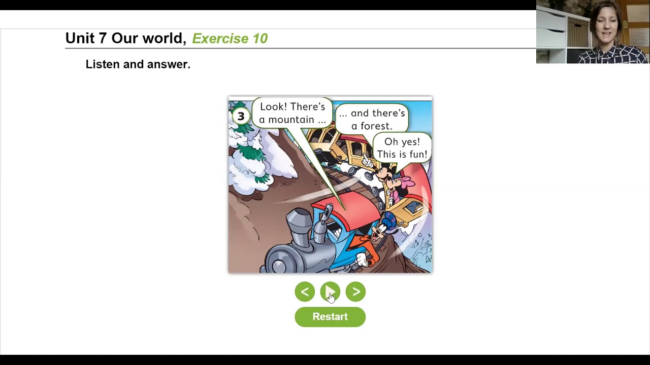 New English Adventure 2 unit 7 online lesson 4 - YouTube