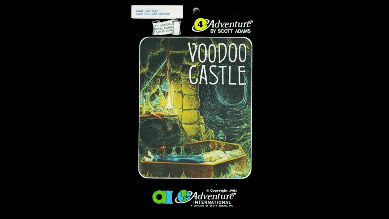 Classic Text Adventure: Voodoo Castle - YouTube
