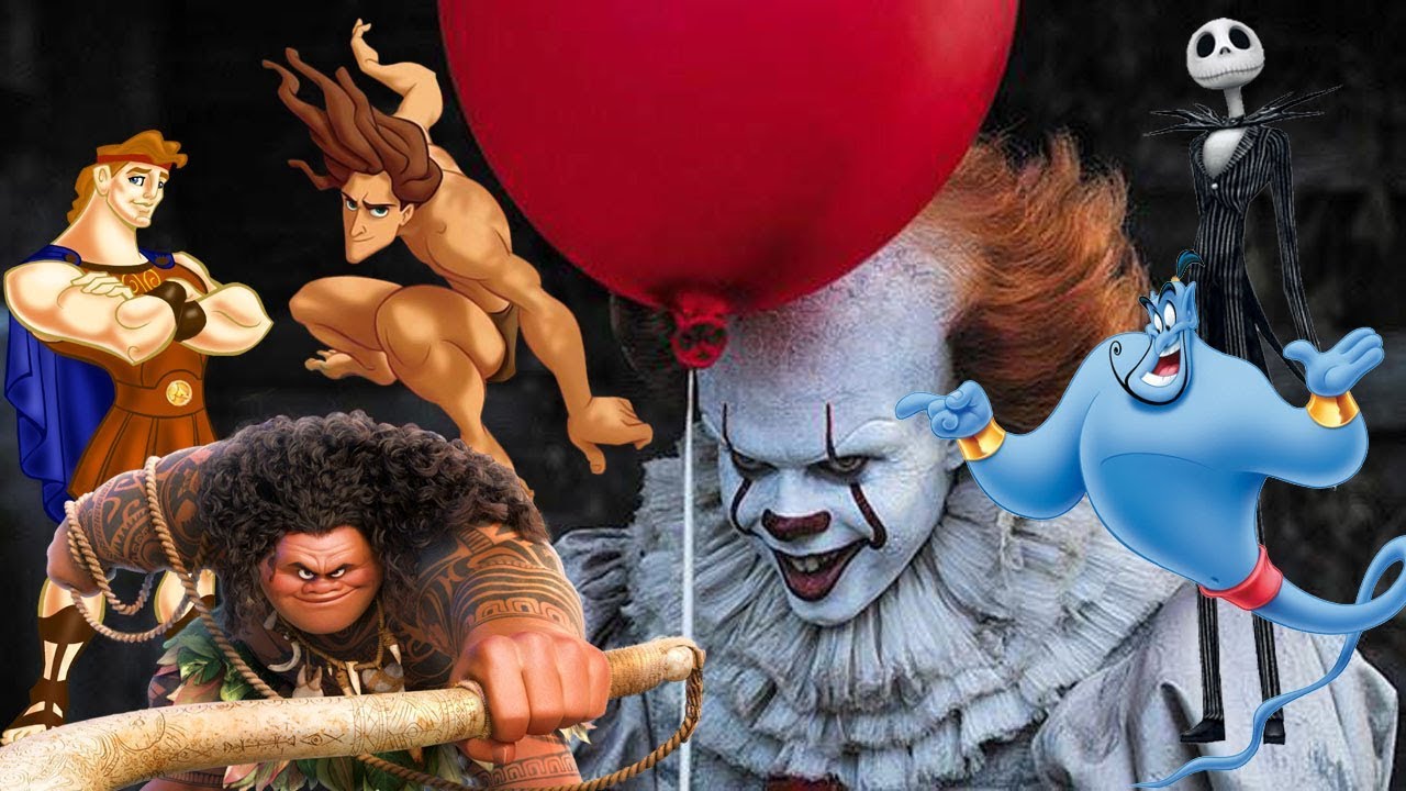 Pennywise dances Disney songs / Alphan - YouTube