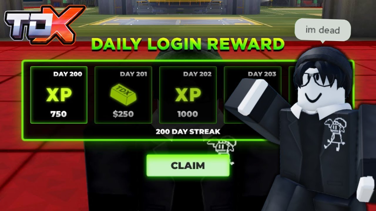 TDX Day 200 Login Streak - YouTube