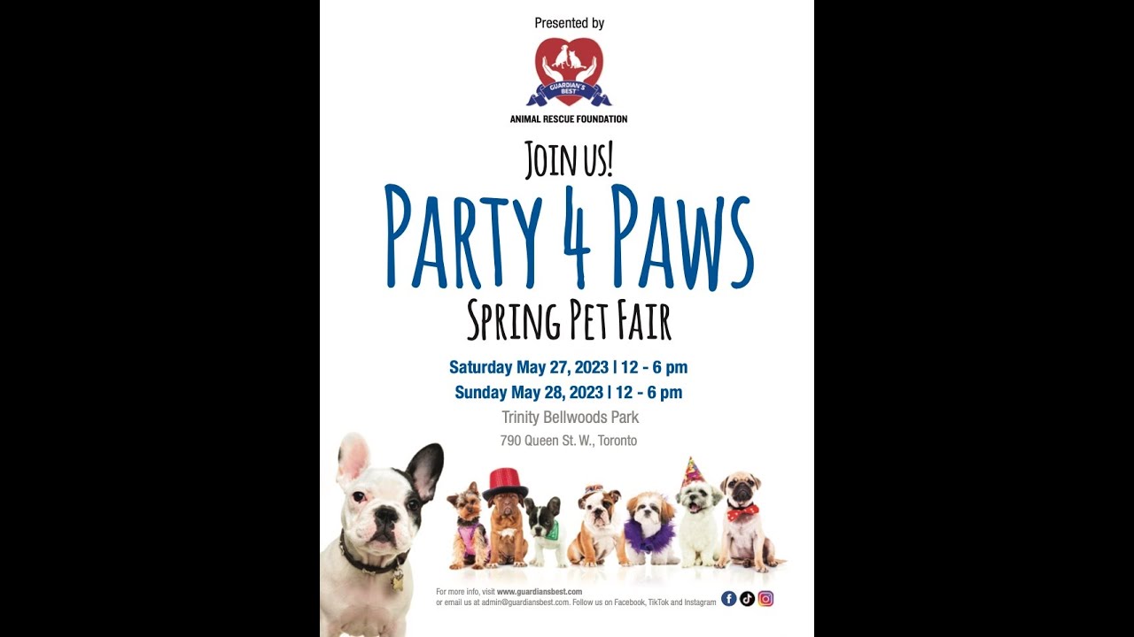 Party 4 Paws Spring 2023 Pet Fair Promo Video - YouTube