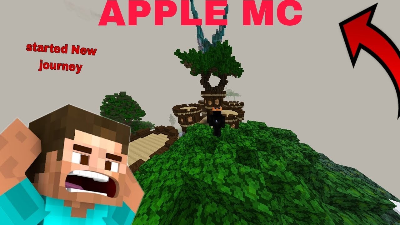 I STARTED NEW JOURNEY IN APPLEMC #applemc #minecraft #doombuster - YouTube