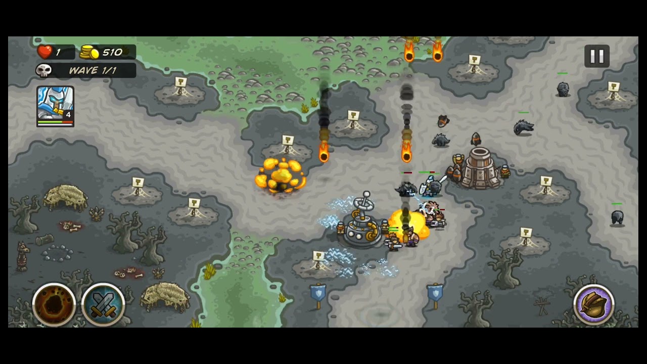Kingdom Rush | Iron Challenge: Nightfang Swale | Veteran Mode - YouTube