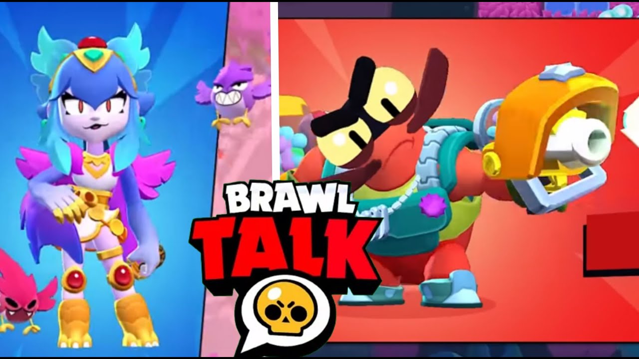 BRAWL TALK HYPEEEEE - 2 NEW BRAWLERS AND TONS OF SKINS | FRANK IS GOING ...