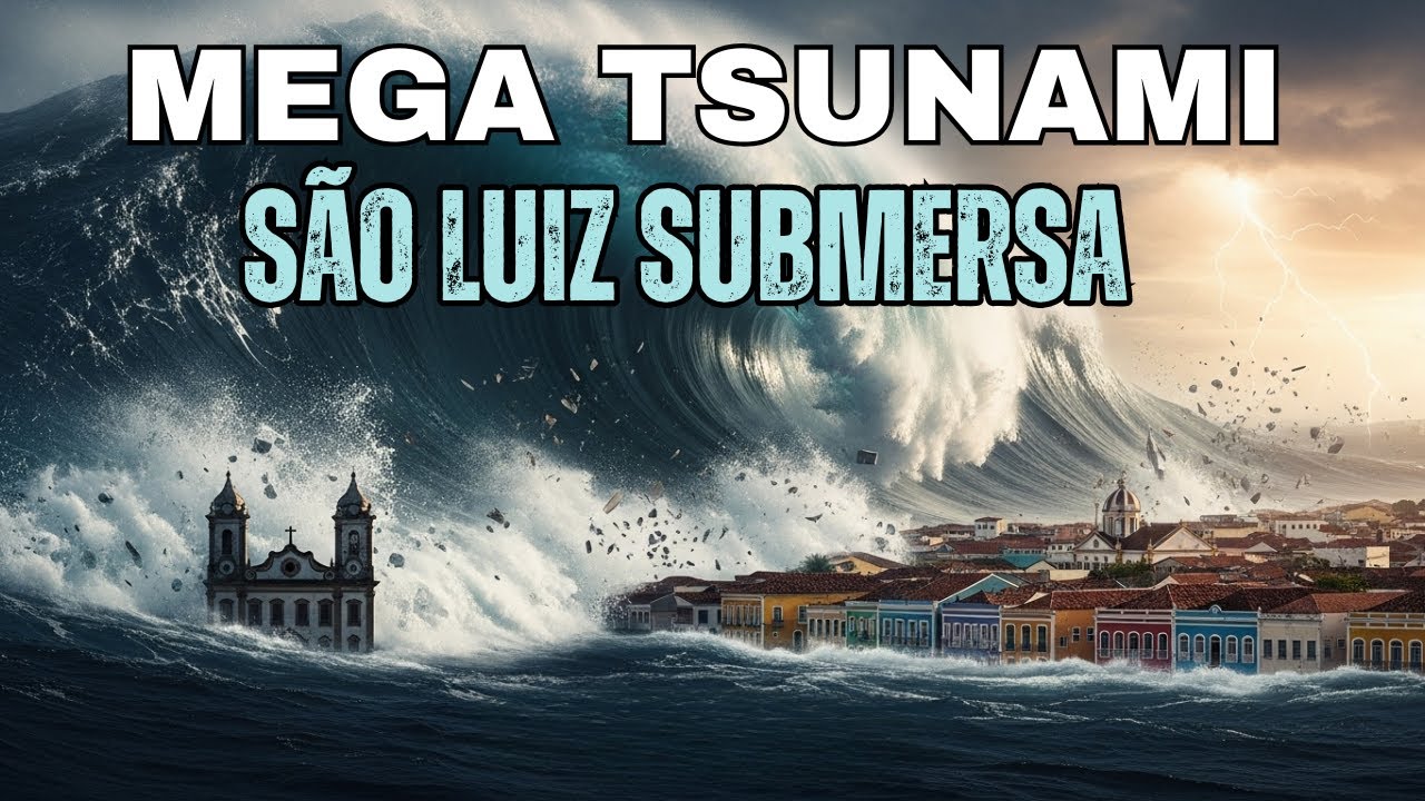 MEGA TSUNAMI: SÃO LUÍS SUBMERSA – PONTES E AEROPORTOS DESAPARECEM - YouTube