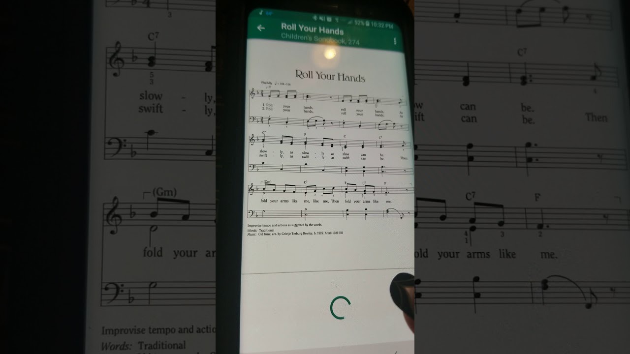Roll Your Hands-LDS Children's songbook - YouTube
