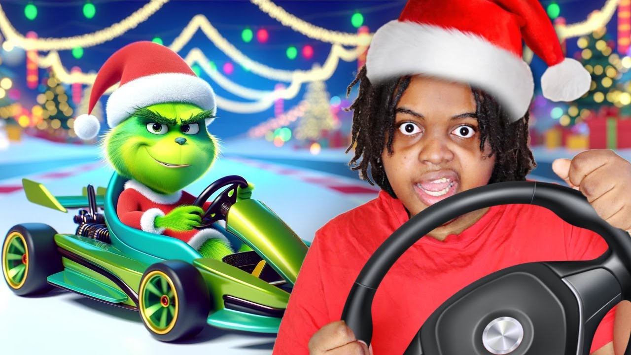 EPIC Grinch Car Race! | 12 Days of Onyx Kids | Day 10 - YouTube