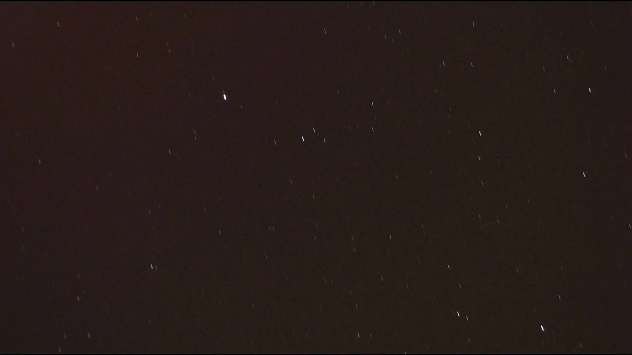 Stars With Manual Dark Frame Subtraction - YouTube