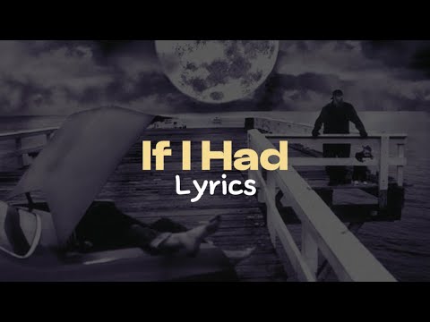 If I Had - Eminem (lyrics) - YouTube