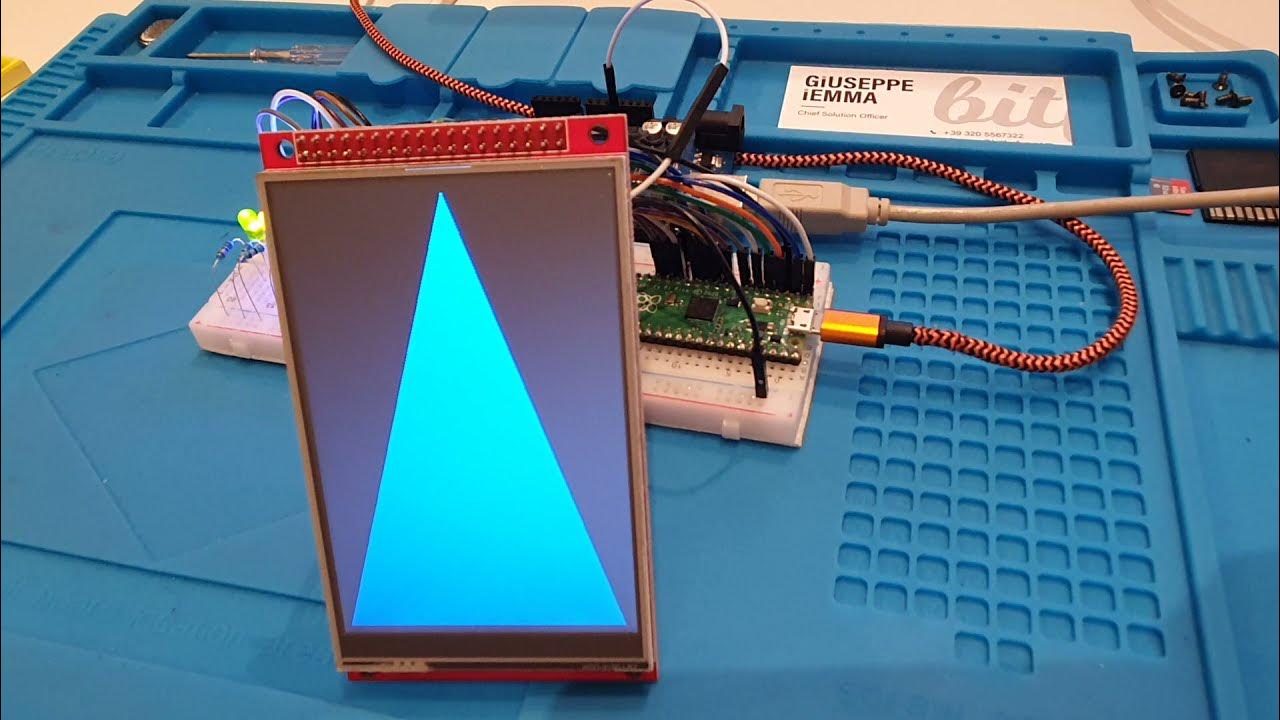 Raspberry Pi Pico - ST7796 - YouTube
