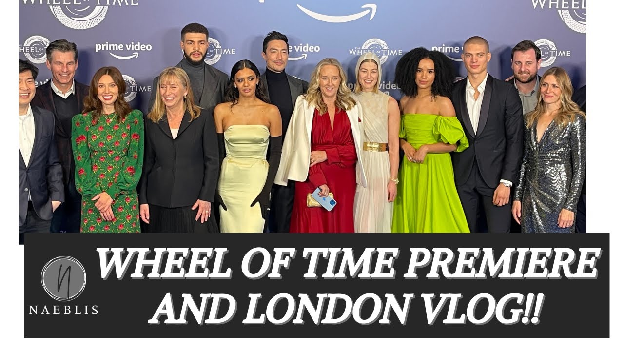 Wheel of Time Premiere and London VLOG! - Cast Interviews and Behind ...