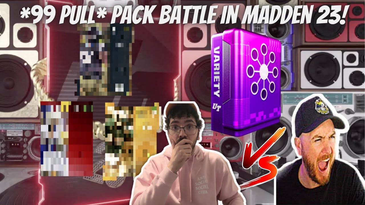 *99 PULL* TRAINING VARIETY PACK BATTLE VS. SURTSEY IN MADDEN 23!! 5 ...