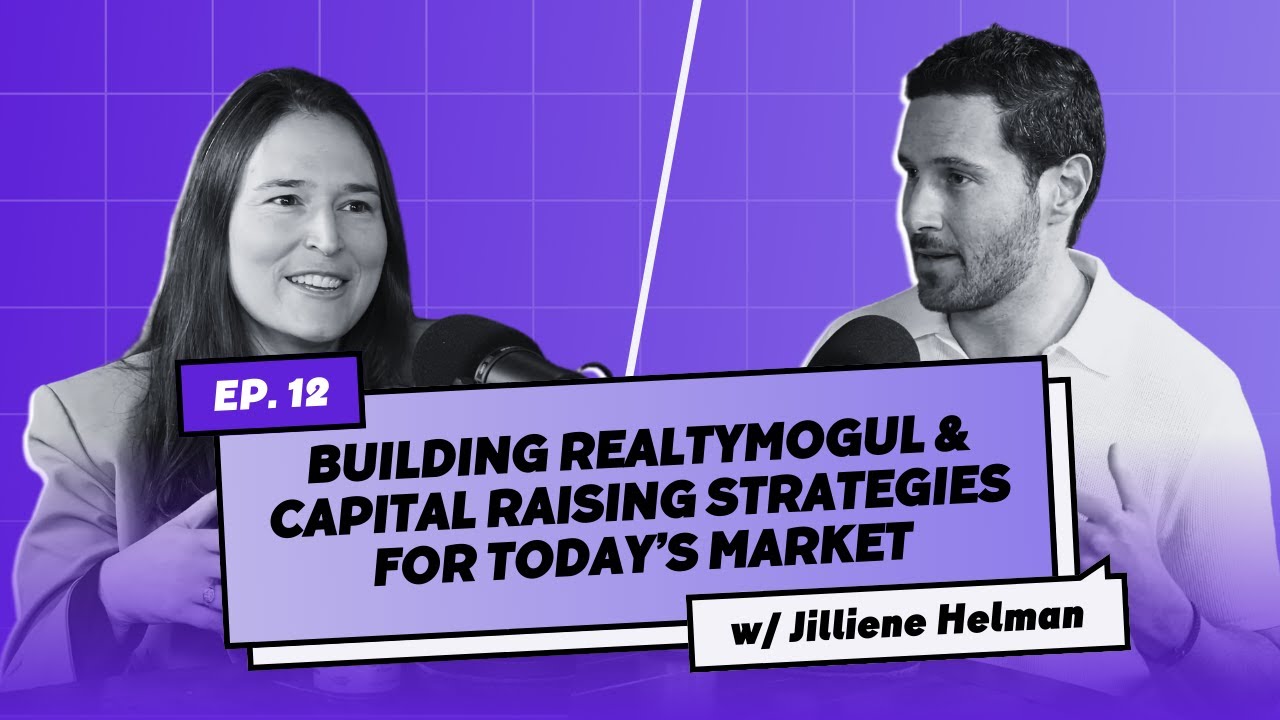 Jilliene Helman on Building RealtyMogul & Real Estate Syndication - YouTube