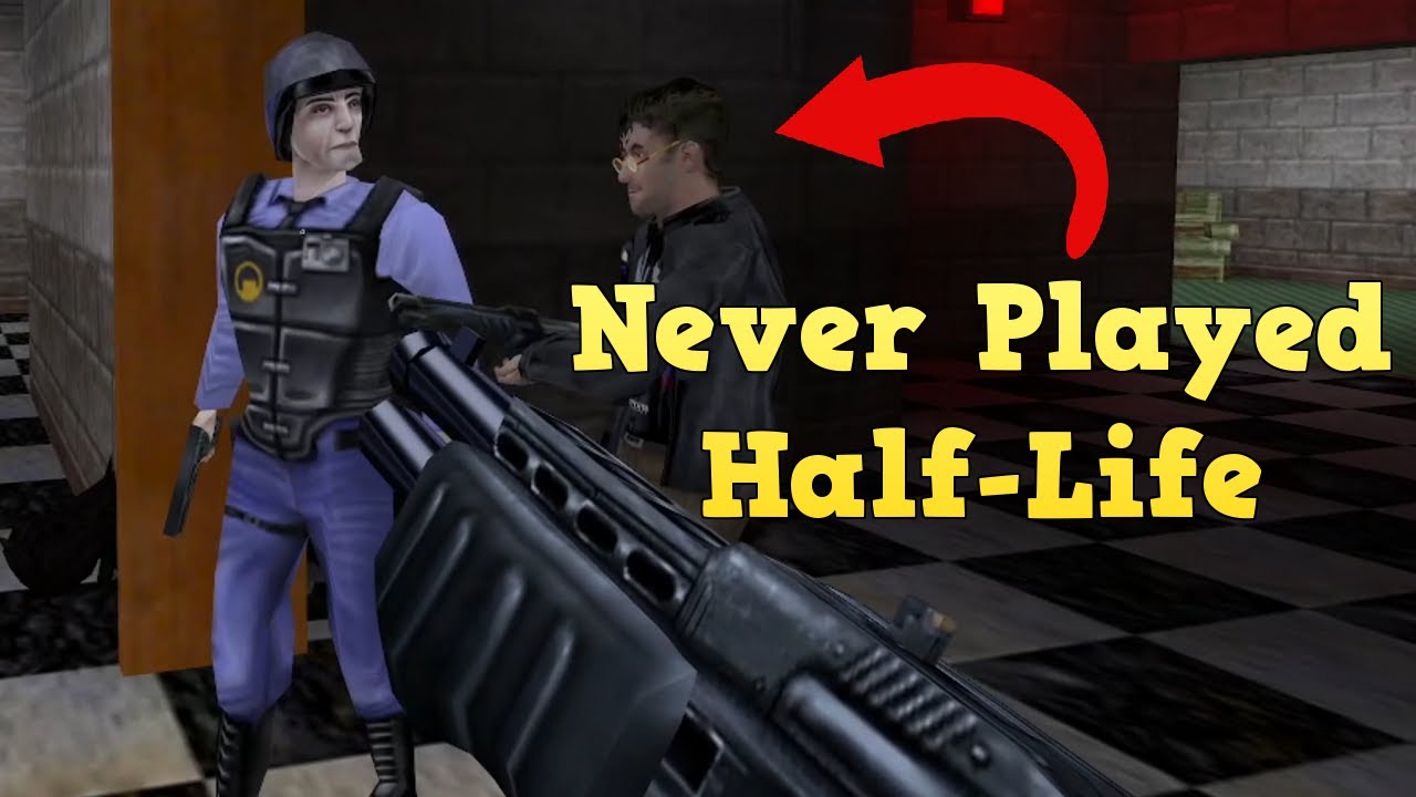 Half-Life Co-op with a First Time Player! - YouTube