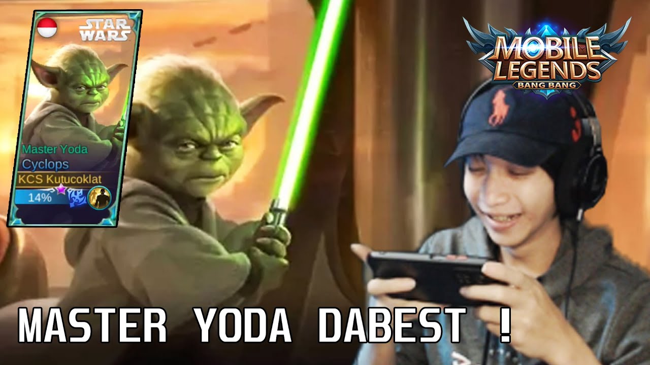 REVIEW SKIN MASTER YODA ! MOBILE LEGENDS X STAR WARS - INDONESIA - YouTube